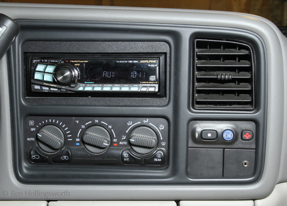 Prairie Rim Road: Smartphone input to an Alpine stereo