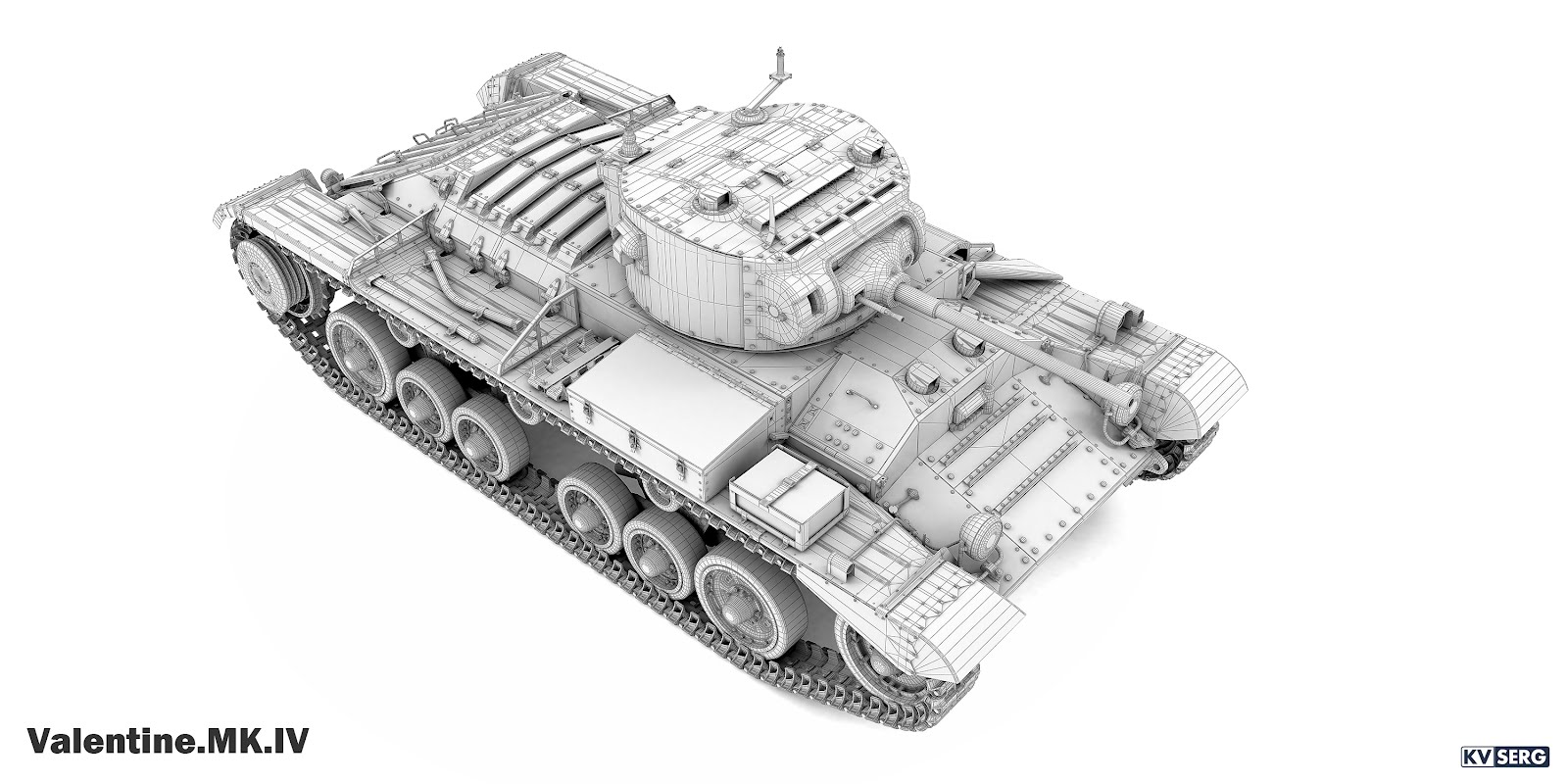 KVSERG ART: Valentine MK IV