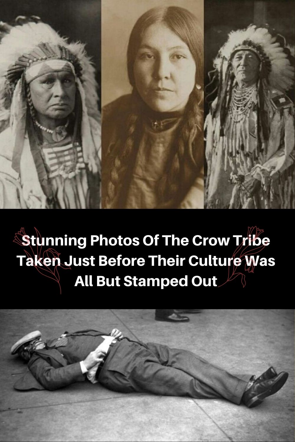 Stunning Photos Of The Crow Tribe Taken Just Before Their Culture Was ...