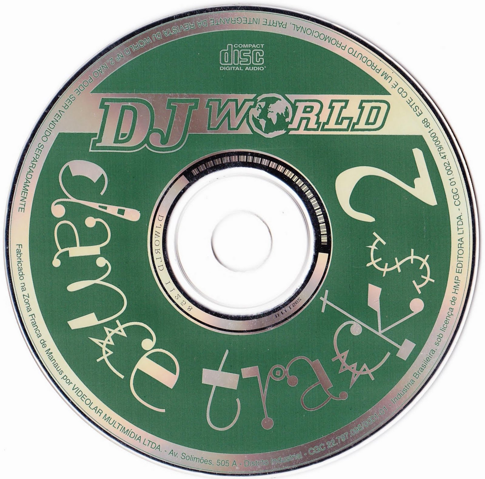 Dj World No. 2 - Cd Dance Tracks 2