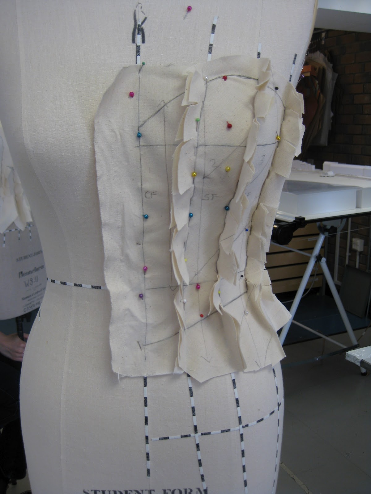 Belle Dame: The Silver Thimble: Creating the Bodice Pattern for ...