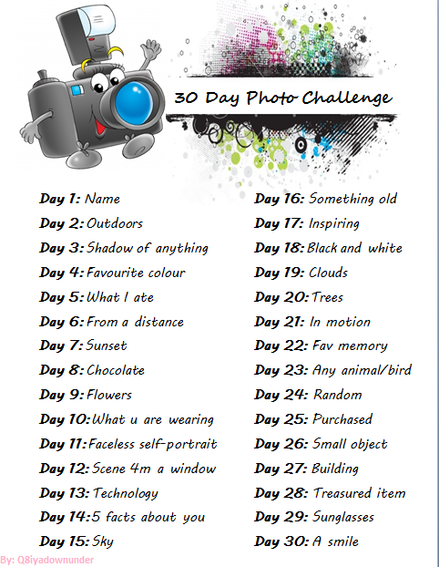 ALoy Photography: The 30 Day Photo Challenge