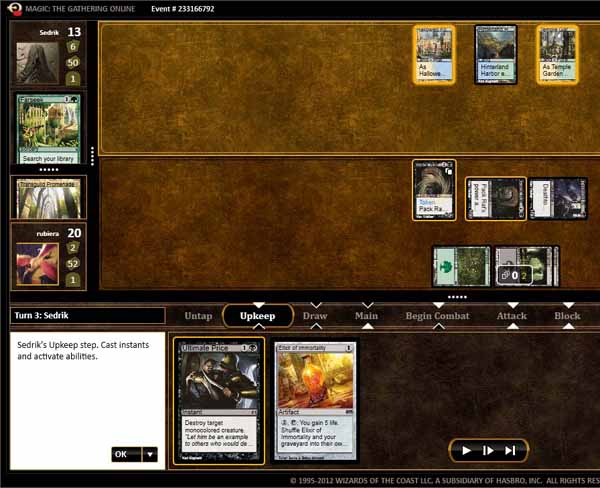 Magic the Gathering Adventures: Optimized Rat Deck Online