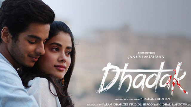 Filmy Palace: Dhadak new poster: Ishan Khatter and Janhvi Kapoor look ...