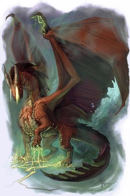 Dungeons & Dragons Saturn: Dragones Cromaticos: Dragon Rojo