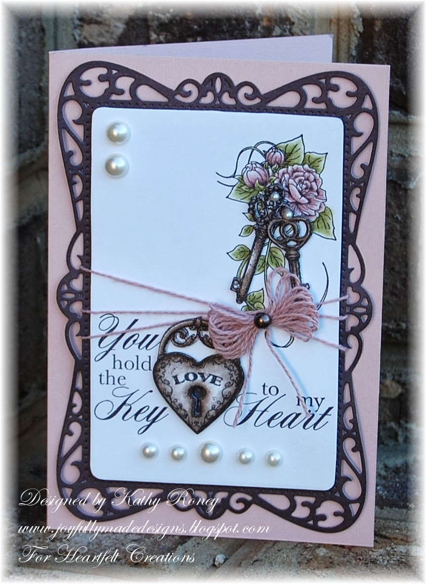 Joyfully Made Designs: Key to My Heart