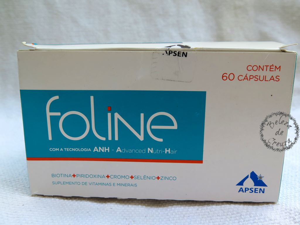 Nutricosmético para o cabelo: Foline / APSEN | Blog Beleza de Creuza ...