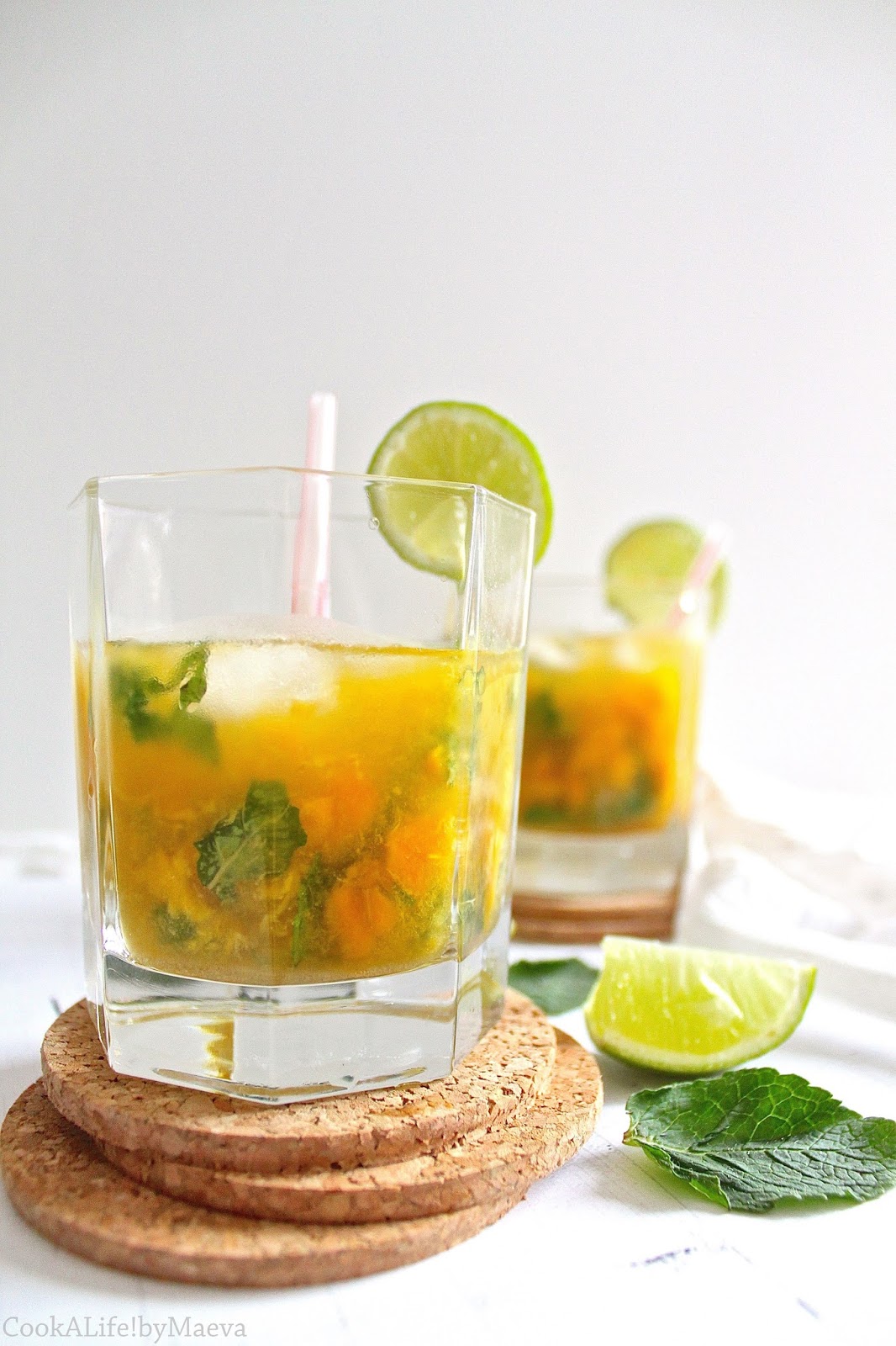 Cook A Life! by Maeva... in English: { Cocktail } Mango mojito