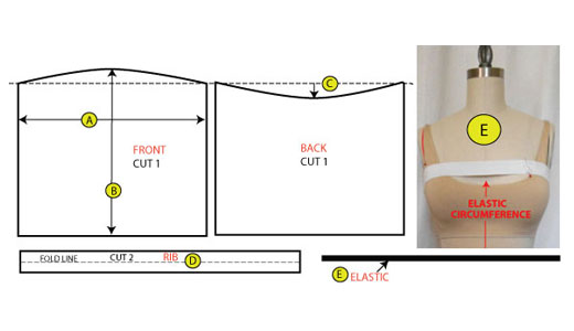 RUNWAY SEWING by Jee: PROJECT #18: SUMMER TUBE TOP