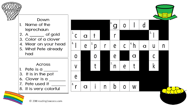 Reading2success: Pete the Cat The Great Leprechaun Chase