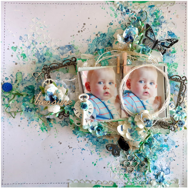 13 arts: 'Treasure' layout - With Video Tutorial - by Jacqueline Moore