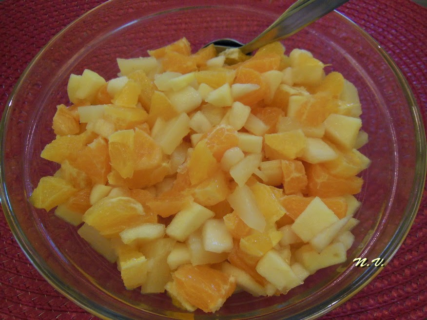 LA COCINA DE NATIBEL: MACEDONIA O ENSALADA DE FRUTAS FRESCAS, CON QUESO ...