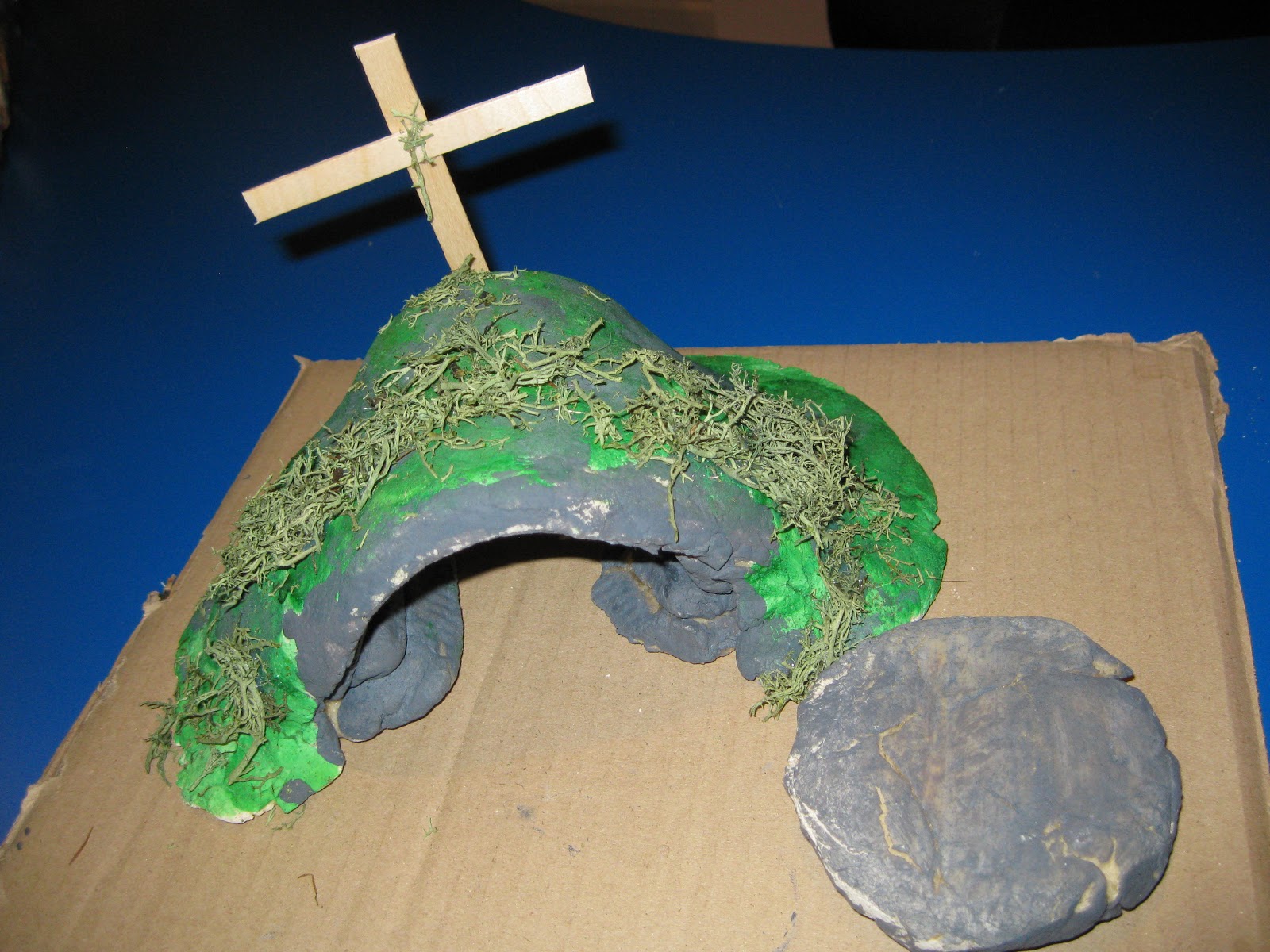 Solagratiamom: Easter Party - Resurrection Tomb Project