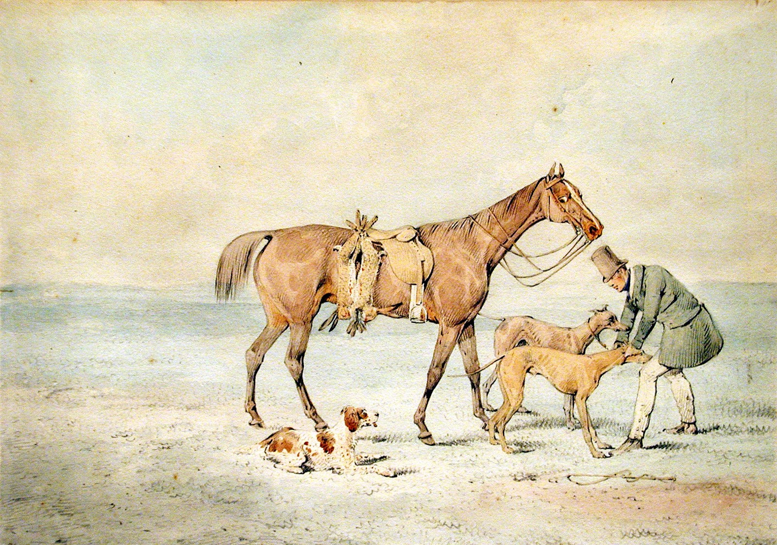 A Rare Original Work by Henry Alken Compiled by Legendary 19th-Century ...