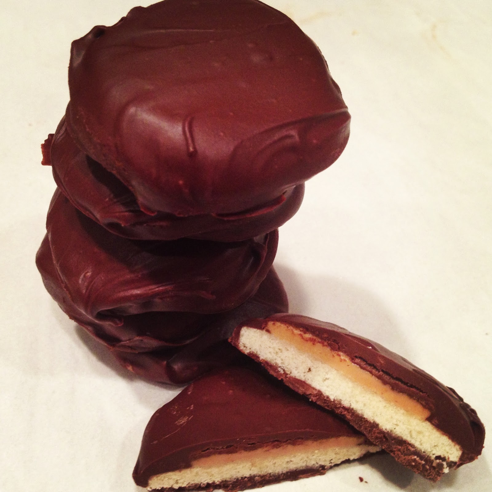 baubles and baked goods: homemade tagalongs