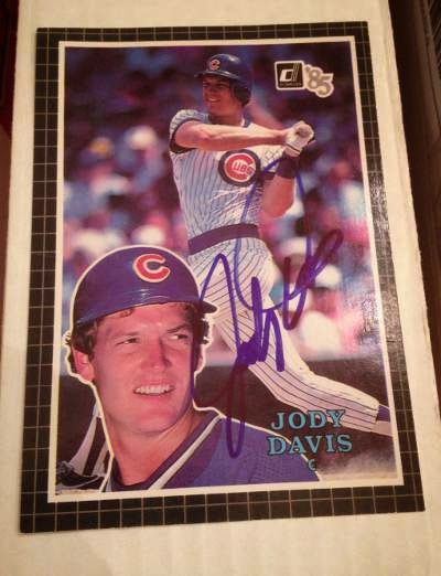 Card Buzz: Featured autograph - Jody Davis