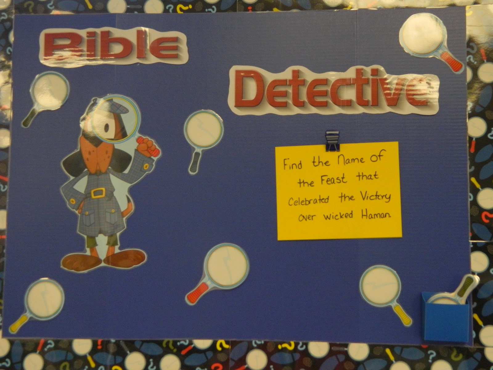 Hands On Bible Teacher: Bible Detectives!!!!