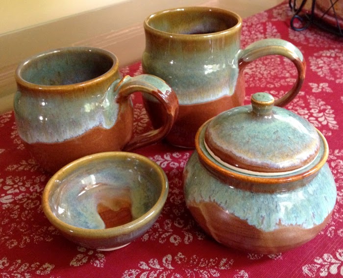 The beauty of rustic pottery...