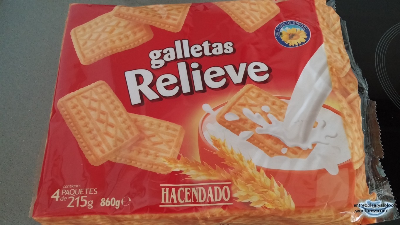 Luzmary y sus recetas caseras: POSTRE DE GALLETAS RELIEVE EN THERMOMIX.