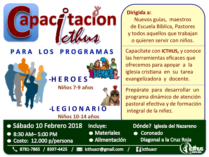 Icthus CR: enero 2018