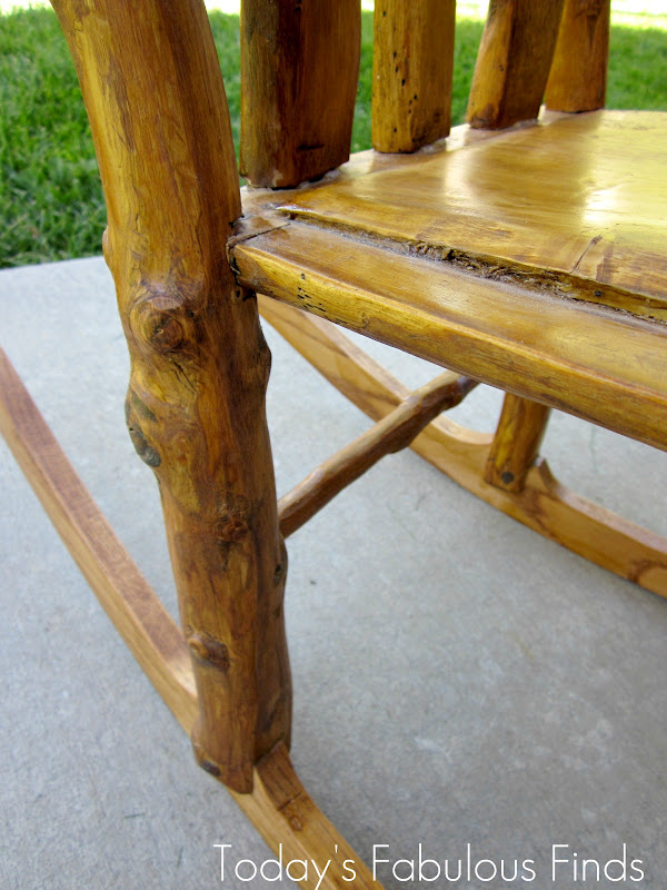 Today's Fabulous Finds: Childen's Handmade Rocking Chair