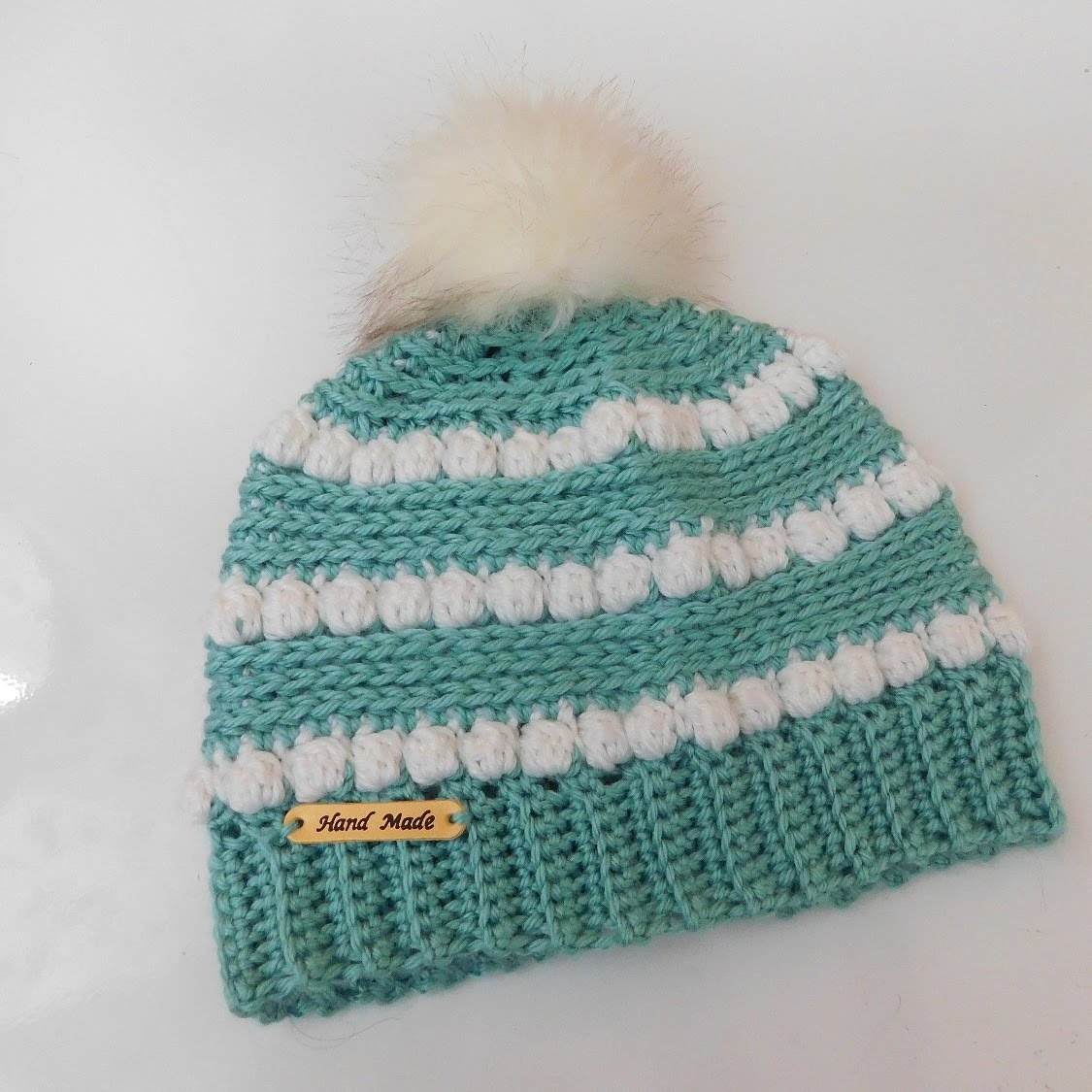 Atelier LJJ: Bonnet en crochet : Tuto pour patron Bubblegum Pop Beanie