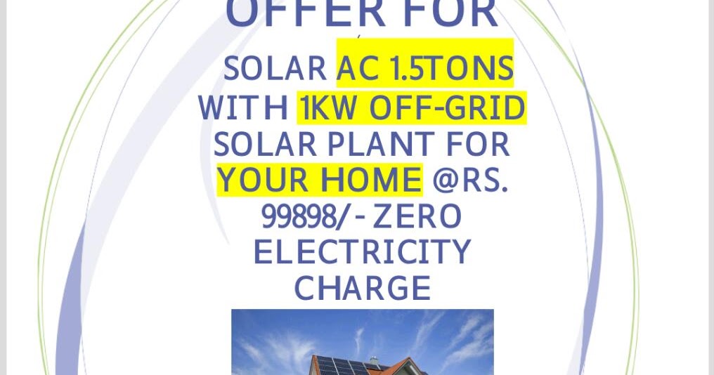 Solar AC Summer Offer