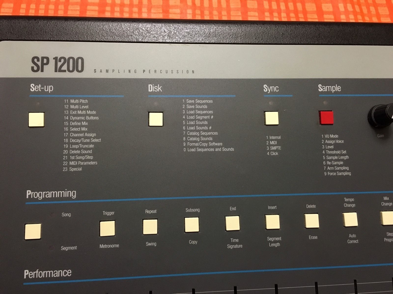 MATRIXSYNTH: Emu SP1200 Sampling Drum Machine