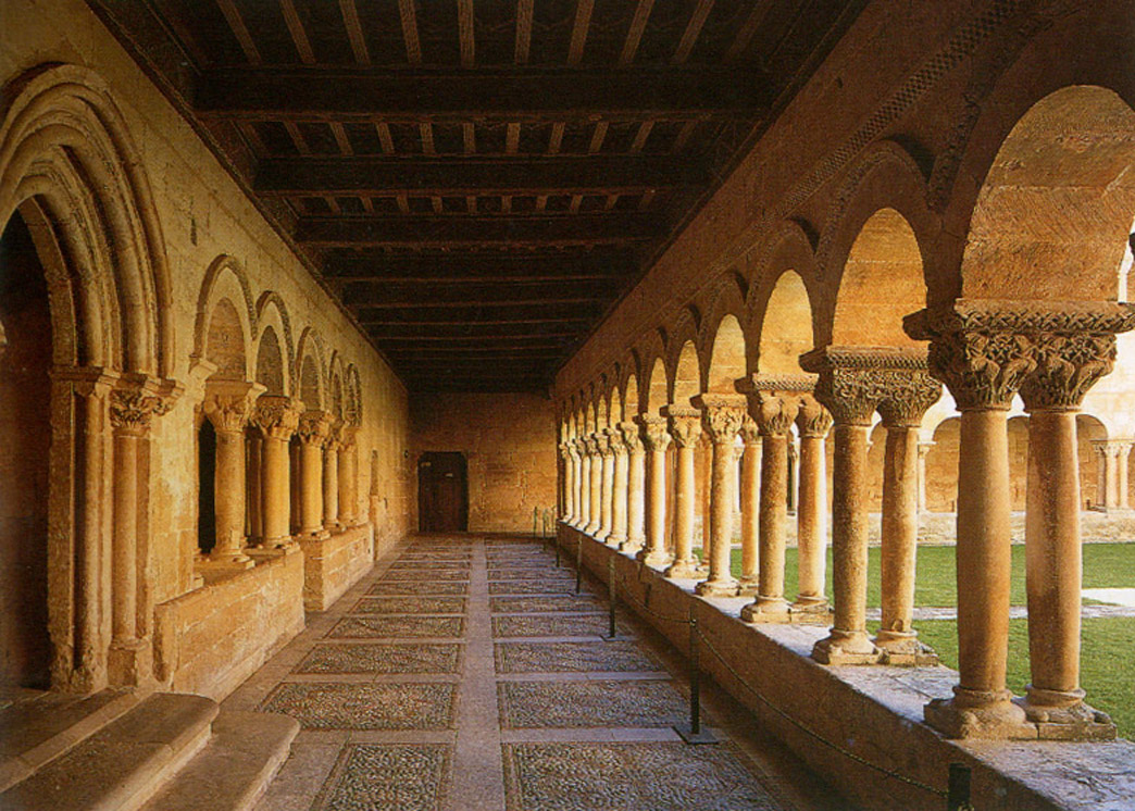 ARTE TORREHERBEROS: COMENTARIO DEL CLAUSTRO DE SANTO DOMINGO DE SILOS