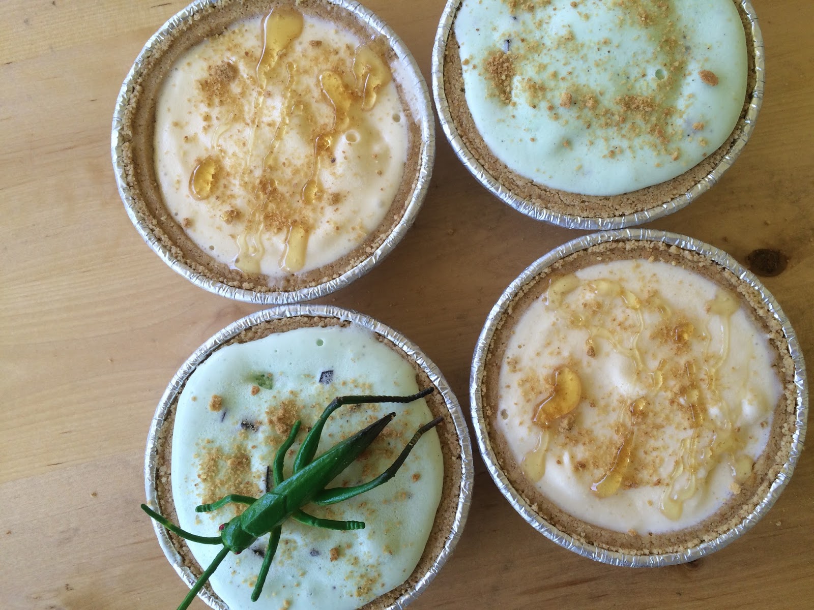 Catholic Cuisine: St. John Mini Grasshopper Ice Cream Pies