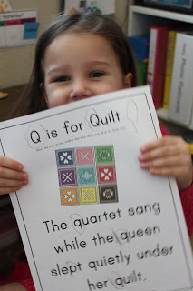 Puddle Wonderful Learning: Preschool Activities: Letter of the Week {Qq}