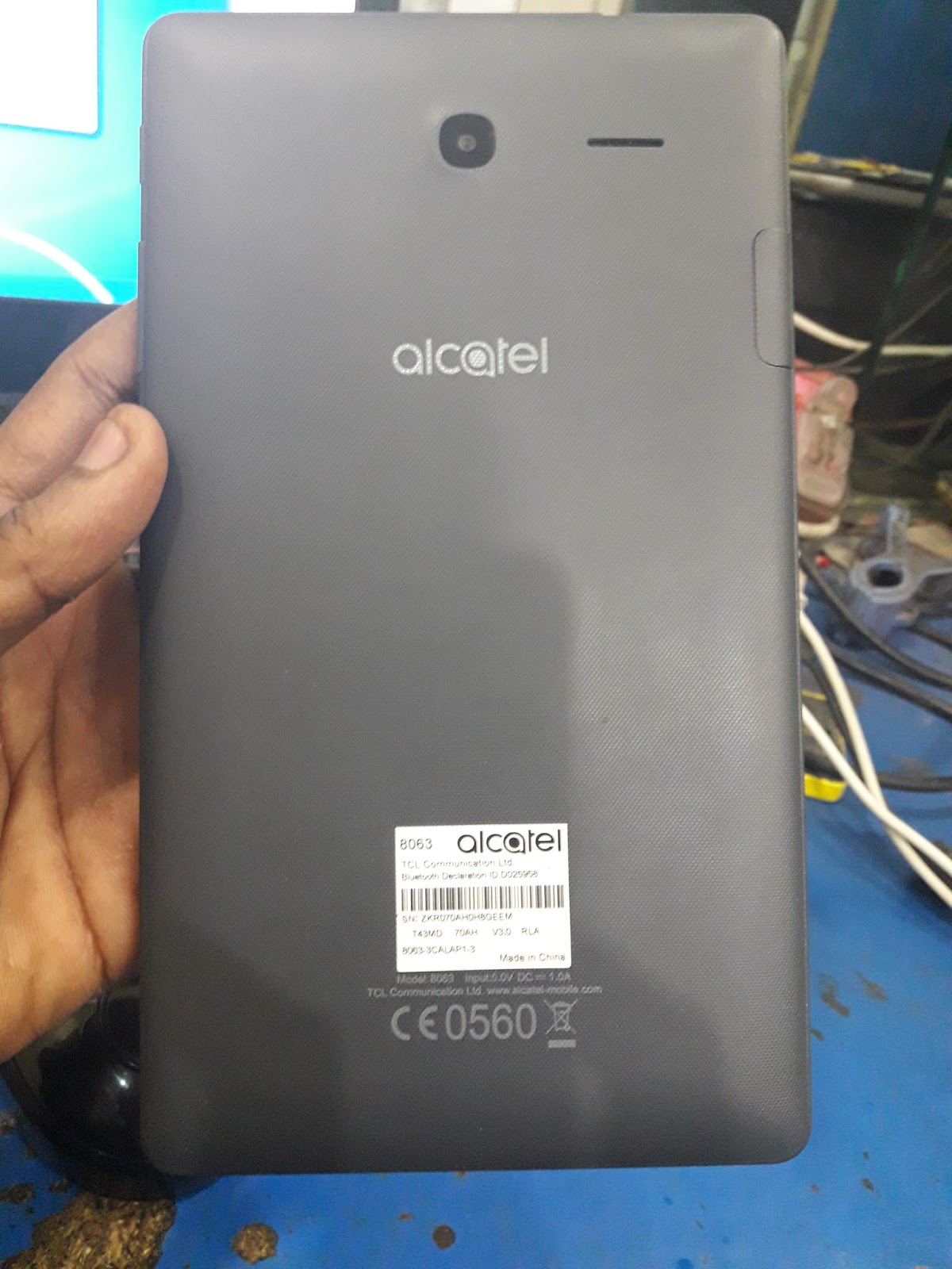 ALCATEL 8063 FLASH FILE FIRMWARE HANG LOGO LCD FIX MT8127 6.0 100% ...