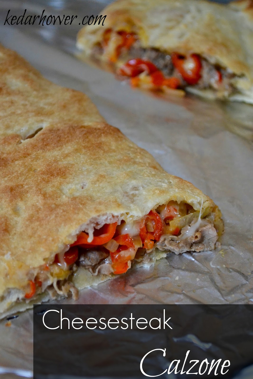 Stuff, Things, etc.: Cheesesteak Calzone