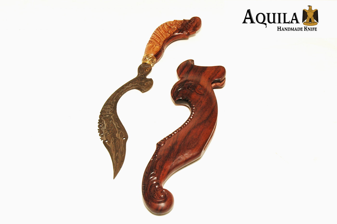 Indonesia Knives Collection: Aquila Kujang Warangka Traditional Dagger ...