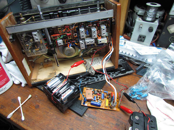 Hacker Hunter RP-38A Restoration Completed Crawls Backward (When Alarmed)