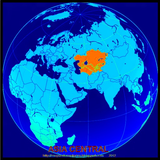 MAPAS DE: ASIA CENTRAL