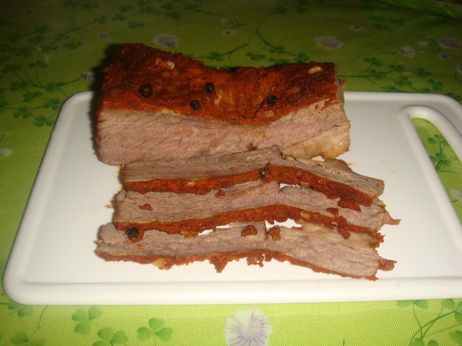 RECETAS Y ALGO MAS: COMO HACER PASTRON CASERO EN 24 HORAS
