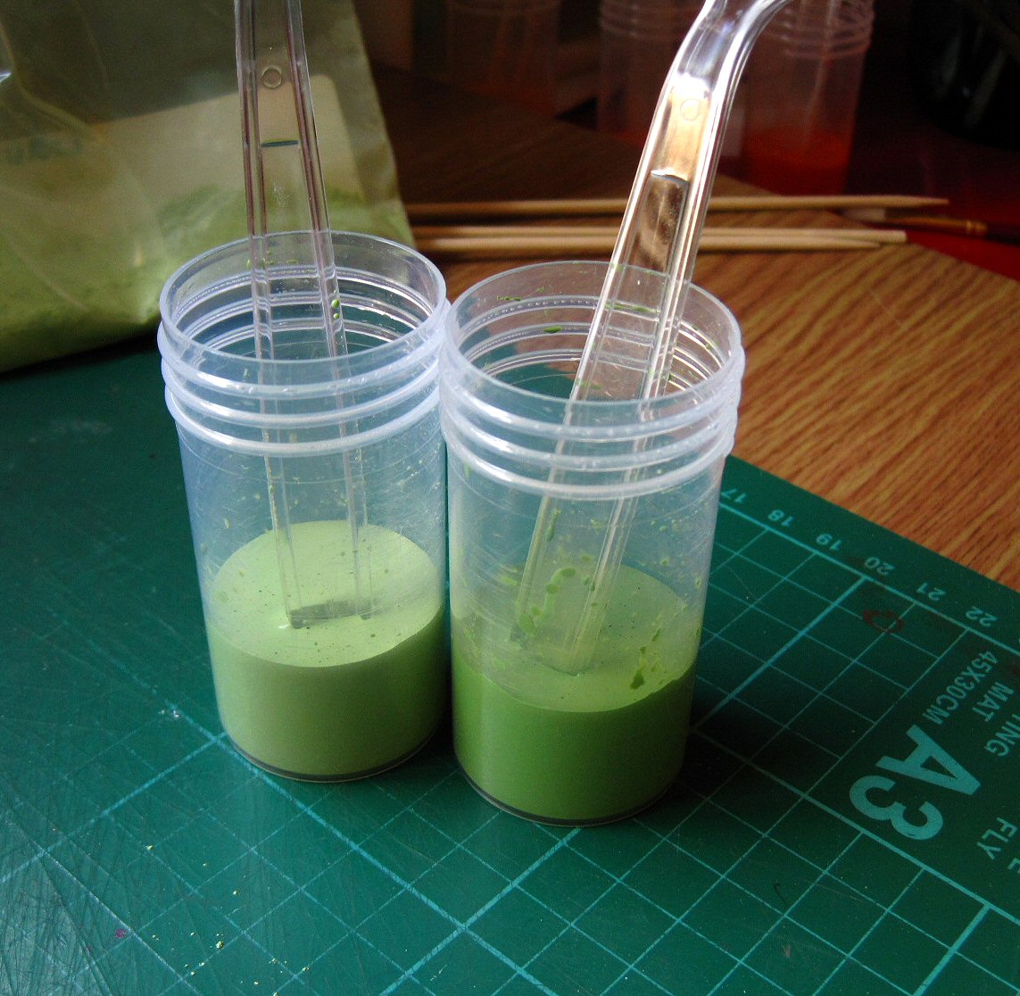 Experimenting With Liquid Enamel