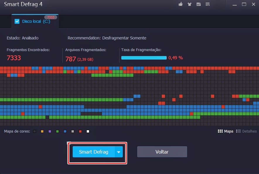 TUTORIAL - Como desfragmentar o seu HD com o programa Smart Defrag 4 e ...
