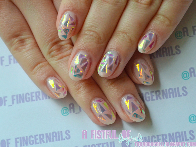 A Fistful of Fingernails: Nail Art & Cosmetic Goodness: Tutorial: Glass ...