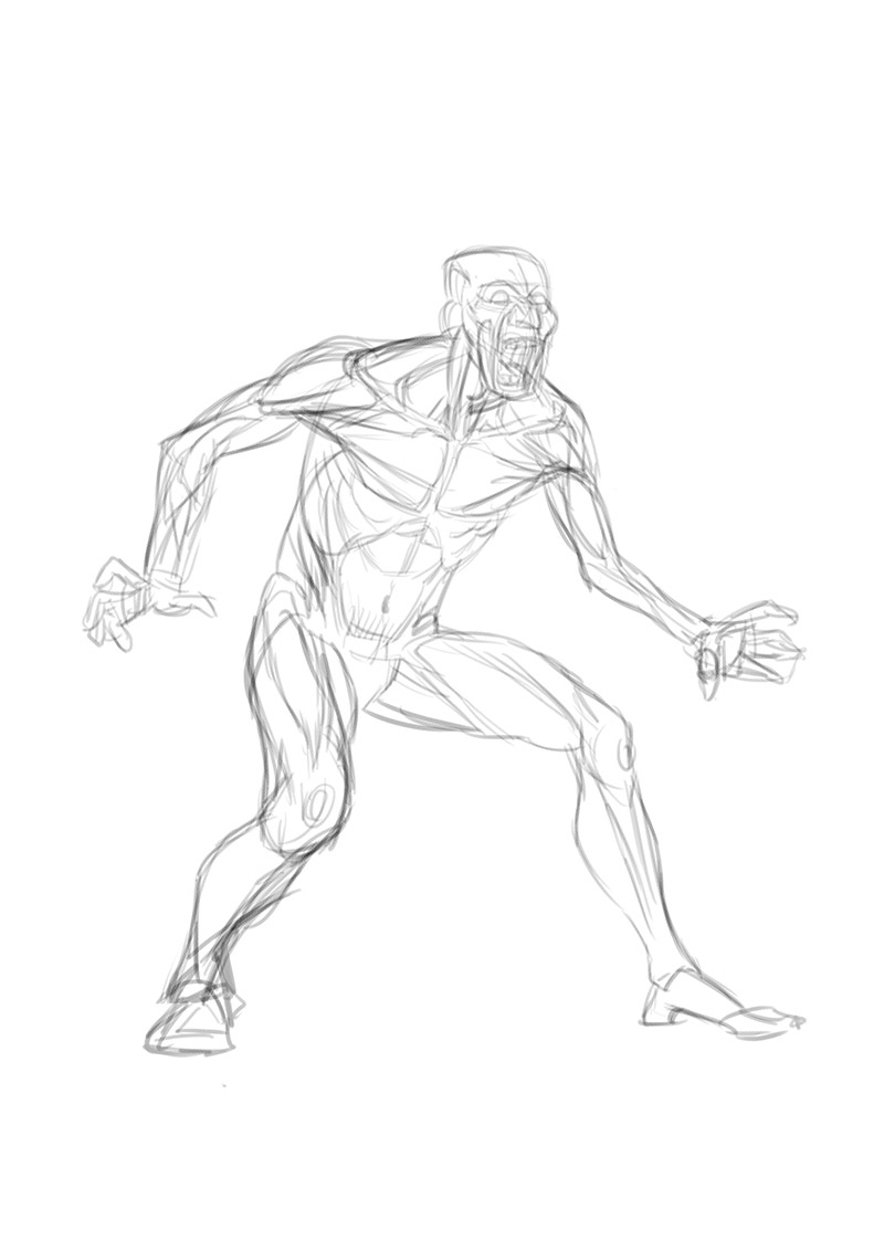 Let's Storyboard: Zombie Sketch