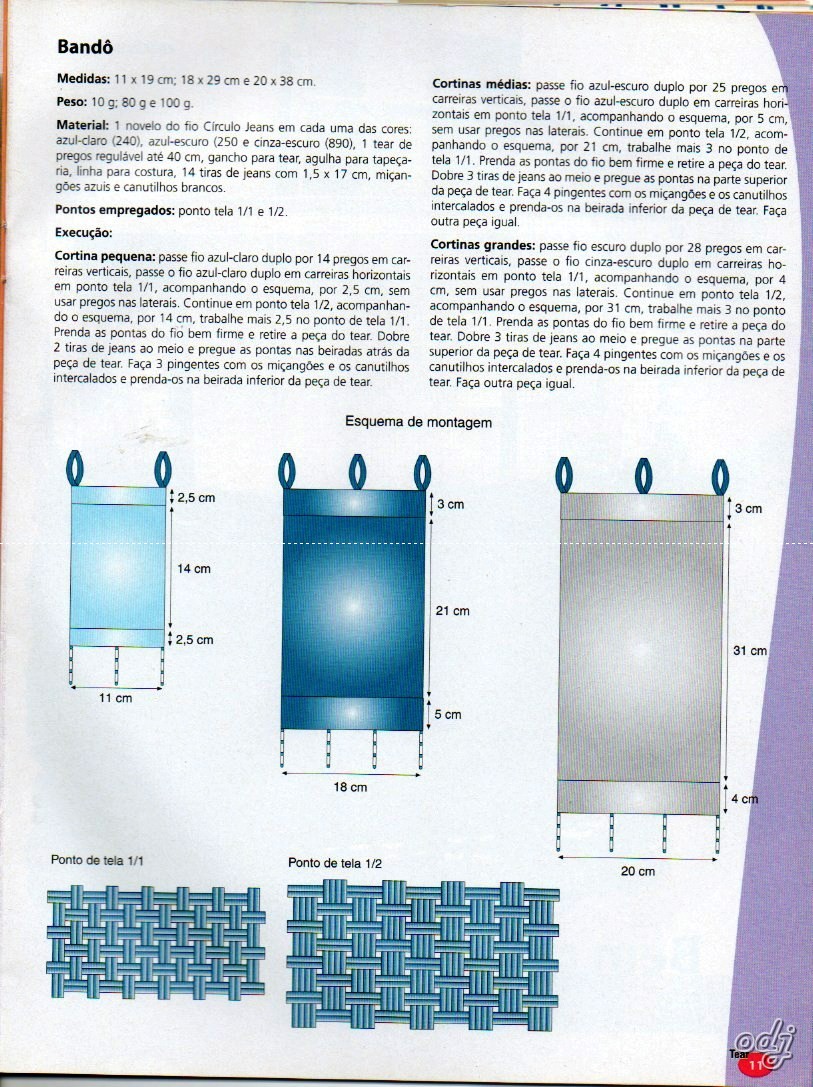 MANITAS CREATIVAS Y ALGO MAS: Lana -Hilo -Tear manual No9