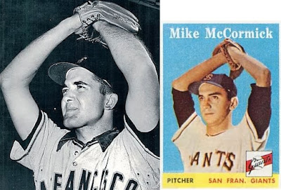 Talking Heads: The Topps 1958 Baseball Set: #37 Mike McCormick