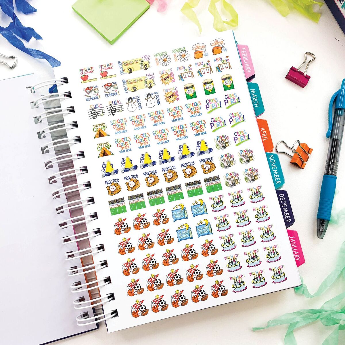 Get organized with 2019-20 Reminder Binder Planner giveaway | My WAHM Plan