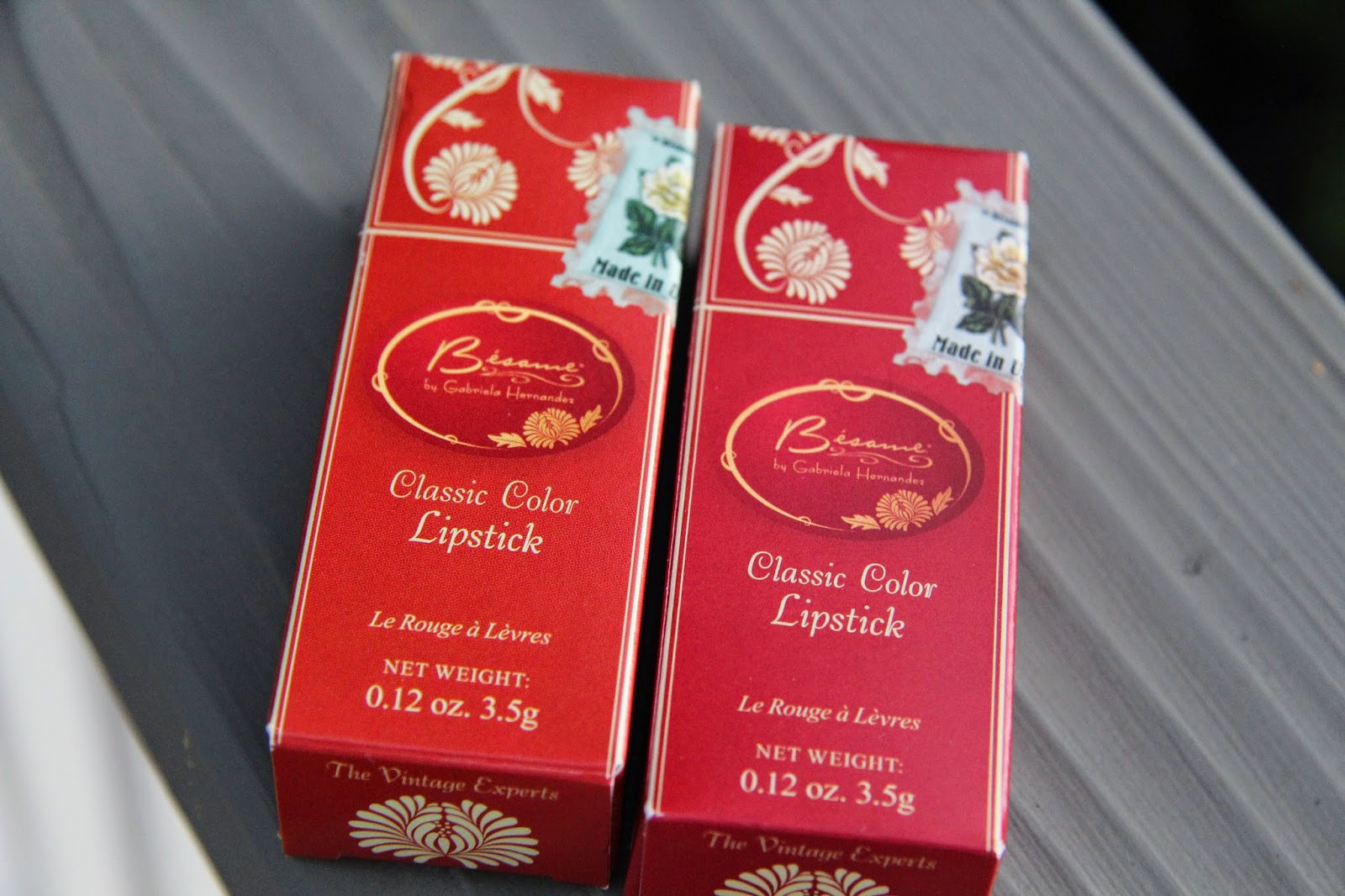 meganscribbles: Besame Cosmetics Lipstick in Dusty Rose, Red Velvet ...