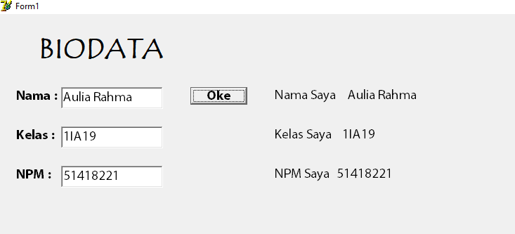 Aulia Rahma: Contoh Program Delphi