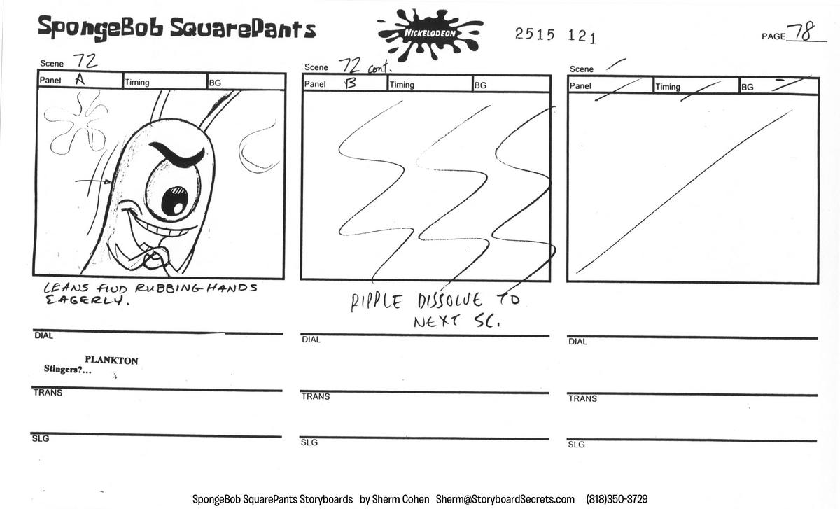 Sherm Cohen Storyboard Artist: SpongeBob Storyboards: The FUN Show