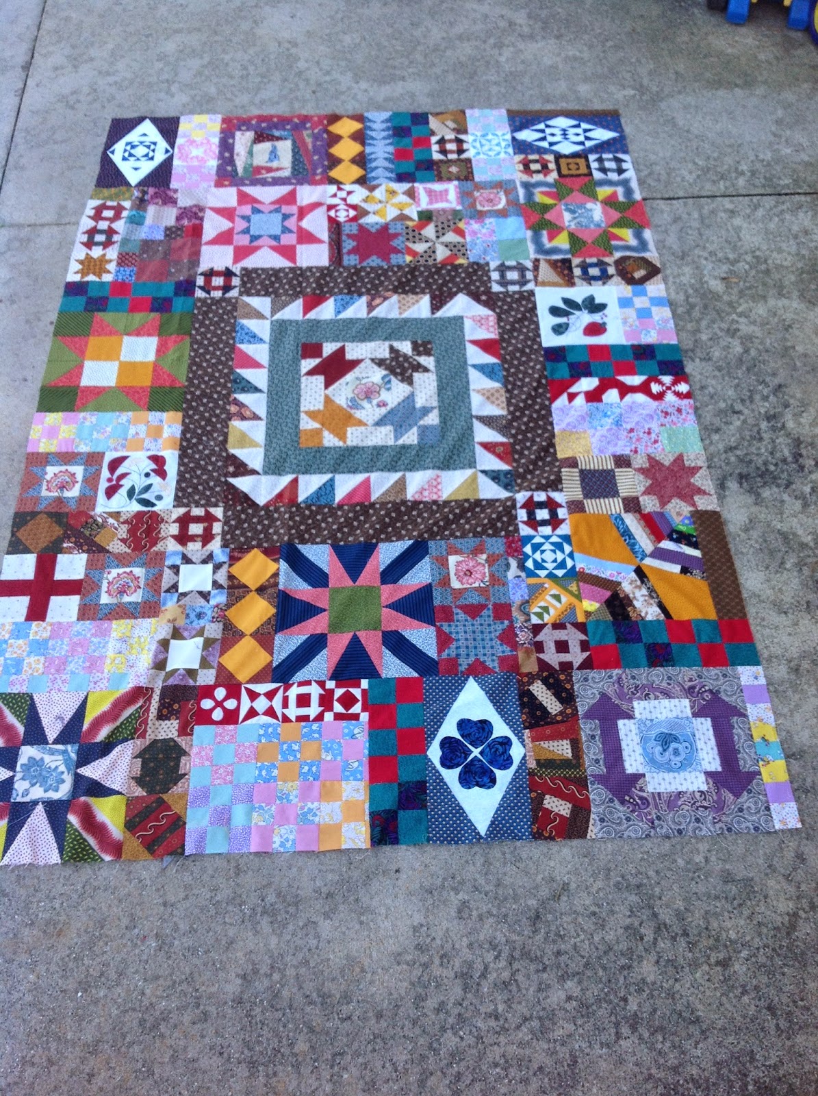 Happy Scrappy Orphan Block Of the Month Quilt: I just might run out of ...