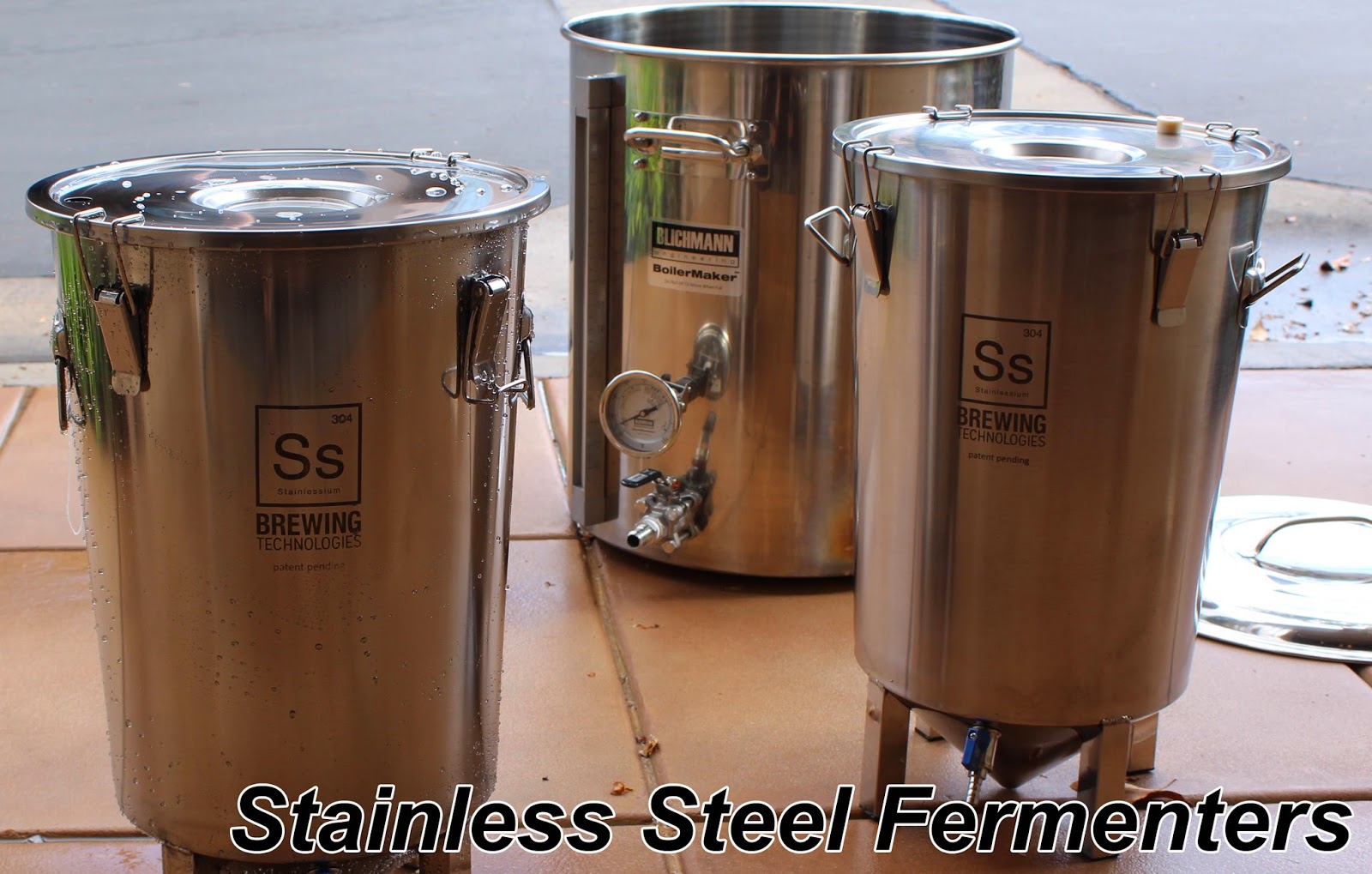 Home Beer Brewing: Stainless Steel Home Brewing Fermenters