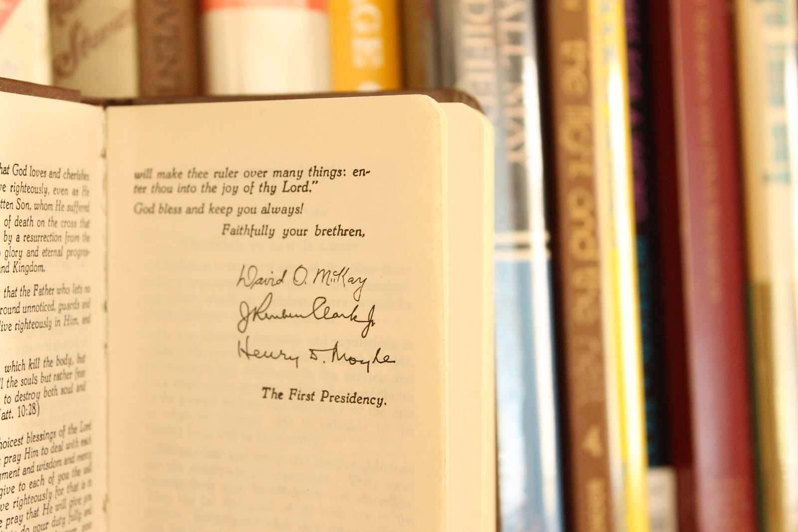 Old LDS Treasures: Principles of the Gospel. 1954